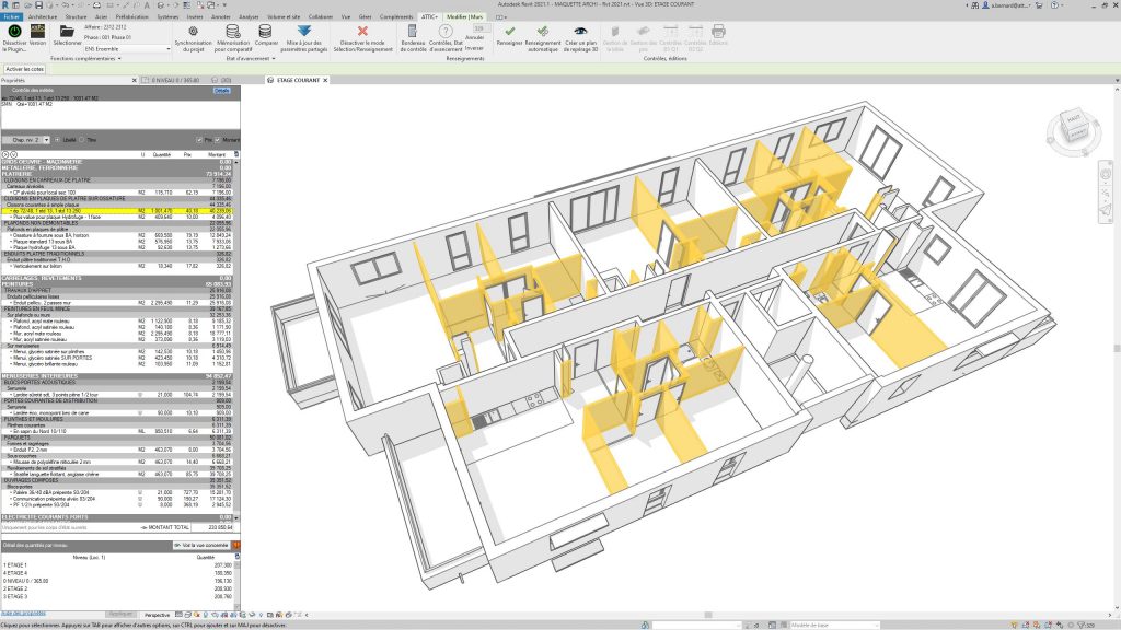 Plug-in Revit - ATTIC